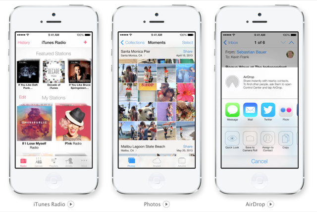 WWDC 2013：iOS 7 全新平面設計，立體化登場 | T客邦