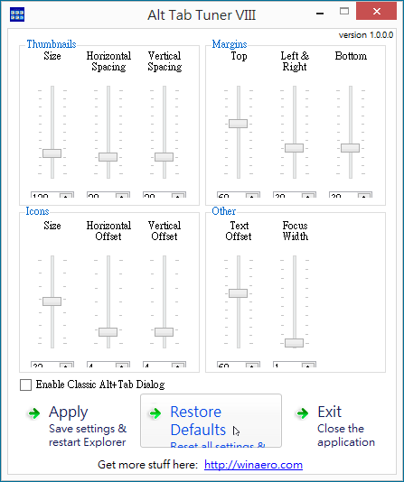 修改預設樣式，調校 Windows 8 的「Alt」+「Tab」選單 | T客邦