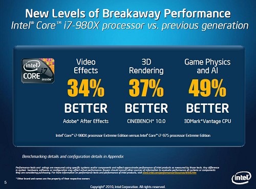 Intel發表桌機旗艦處理器：六核Core i7-980X | T客邦