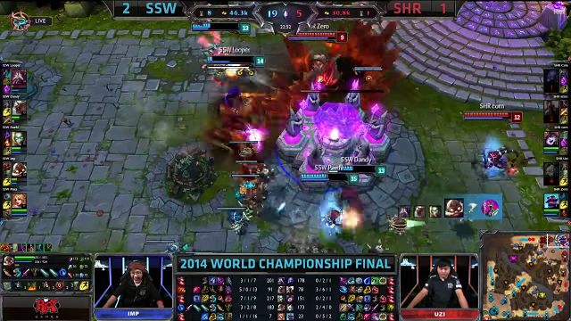 《英雄聯盟》S4世界大賽最後決戰，SSW已無懸念奪下世界冠軍！ | T客邦
