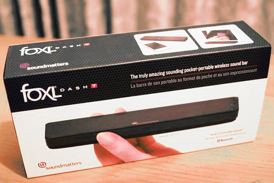 【開箱文搶先看】soundmatters foxL DASH7 攜帶型喇叭輕薄短小無極限! | T客邦