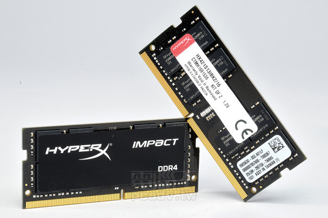 筆電跟進支援 DDR4 記憶體，Kingston HyperX Impact DDR4 SO-DIMM 實測 | T客邦