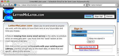 超越時空的Email | T客邦