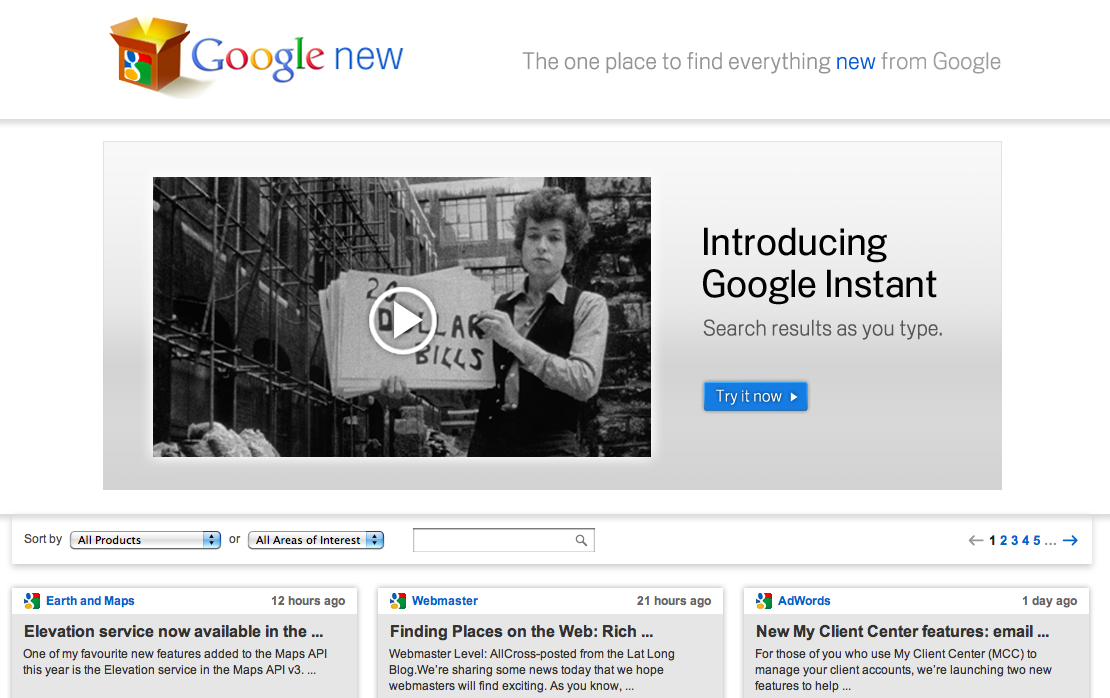 Google New：Google 新玩具萬事通 | T客邦