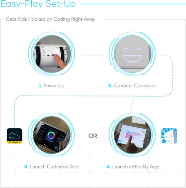 不需組裝，專注於程式教學的Codeybot教育機器人 | T客邦