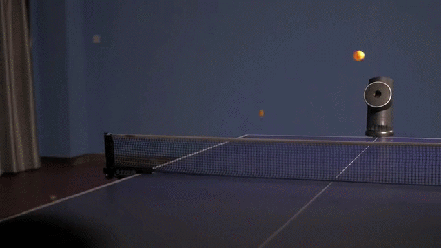 一個人的桌球：智慧型桌球發球機Trainerbot，上旋、下旋、側旋都能發 | T客邦