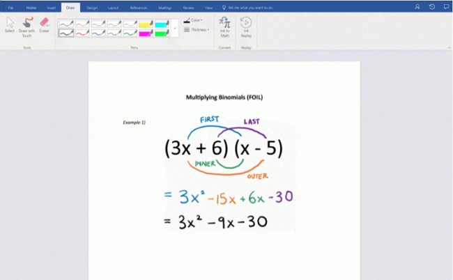 Office 365 更新功能搶先看：OneNote 能自動拆解數學公式 、Word Researcher幫你找論文資料 | T客邦