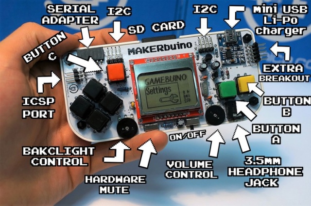 創客的遊戲創客做，MAKERbuino套件自造遊戲主機 | T客邦