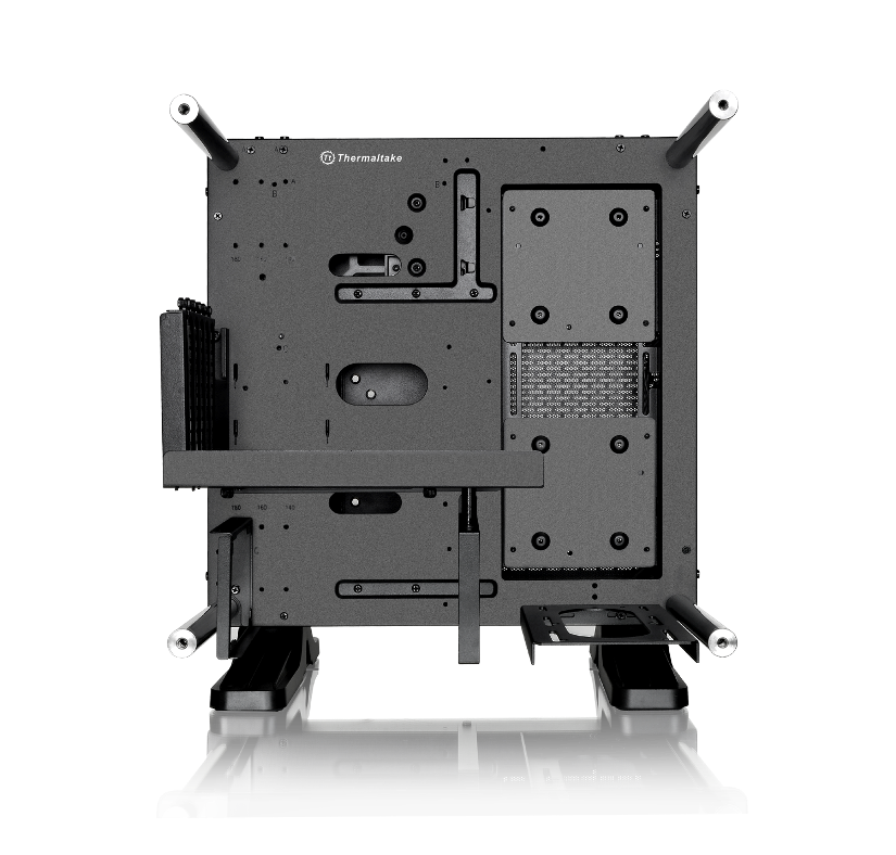 曜越全新Core P1 TG壁掛式迷你ITX鋼化玻璃機殼 Tt LCS Certified水冷認證，靈活空間展外FUN格局，組裝樂趣新享受 ...