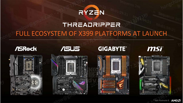 搭配 X399 晶片主機板，AMD Ryzen Threadripper 處理器 8 月 10 日出擊 | T客邦