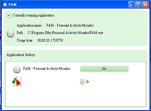 Personal Activity Monitor 查誰是電腦小乖乖 | T客邦