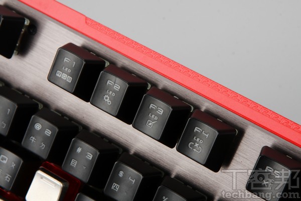 msi Vigor GK80 RED－ 瞄準高階玩家的電競鍵盤 | T客邦