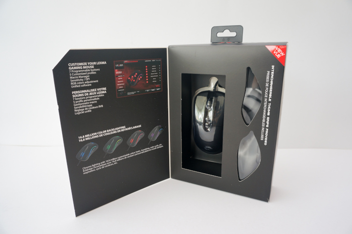 LEXMA G94 電競滑鼠開箱動手玩，快換磁吸握邊好好玩 | T客邦