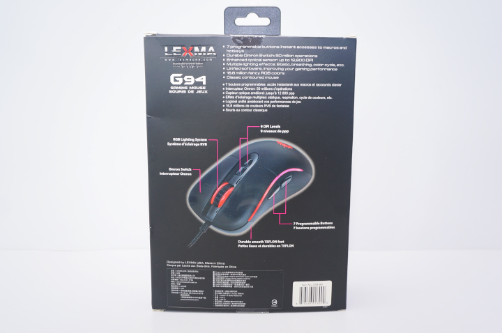 LEXMA G94 電競滑鼠開箱動手玩，快換磁吸握邊好好玩 | T客邦