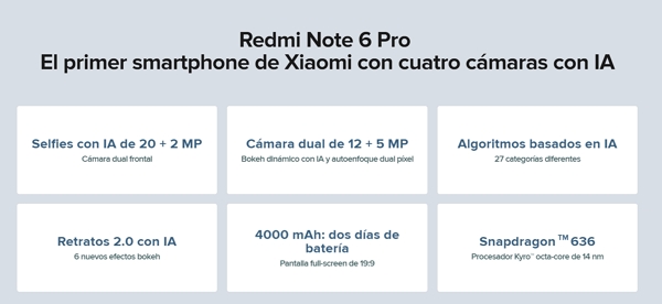 小米旗下 紅米系列最高階紅米 Note 6 Pro 發佈， Snapdragon 636 、前後雙鏡頭 約台幣7,100元 | T客邦