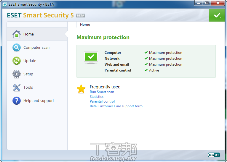 慢工出細活，ESET Smart Security 5 Beta搶先玩 | T客邦