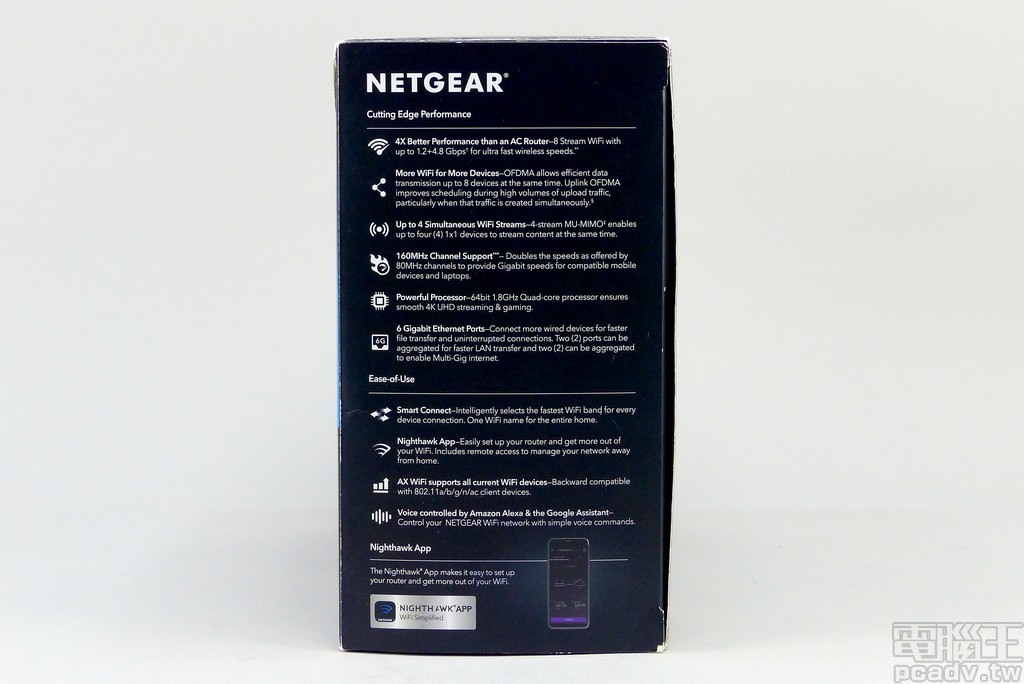 敲響 802.11ax/Wi-Fi 6 大門，Netgear Nighthawk AX8 RAX80 無線網路路由器實測 | T客邦