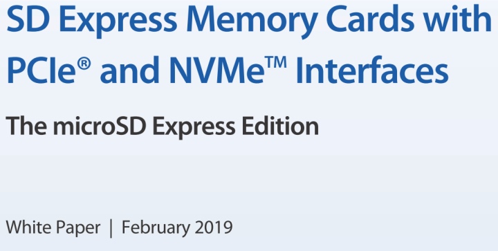 microSD Express導入NVMe傳輸介面，小小記憶卡也能飆出985MB/s極速效能 | T客邦