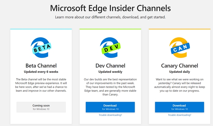 Chromium 版的 Edge 瀏覽器先期測試版下載試玩：與其說是Edge、更像是Chrome？ | T客邦