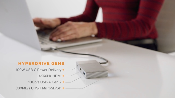 HyperDrive Gen2 USB擴充底座3種尺寸，輕薄或多功能自由選 | T客邦