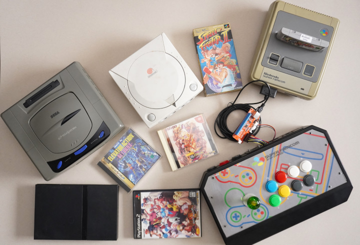 Retro Board動手玩，現有大搖桿改造支援懷舊主機 | T客邦