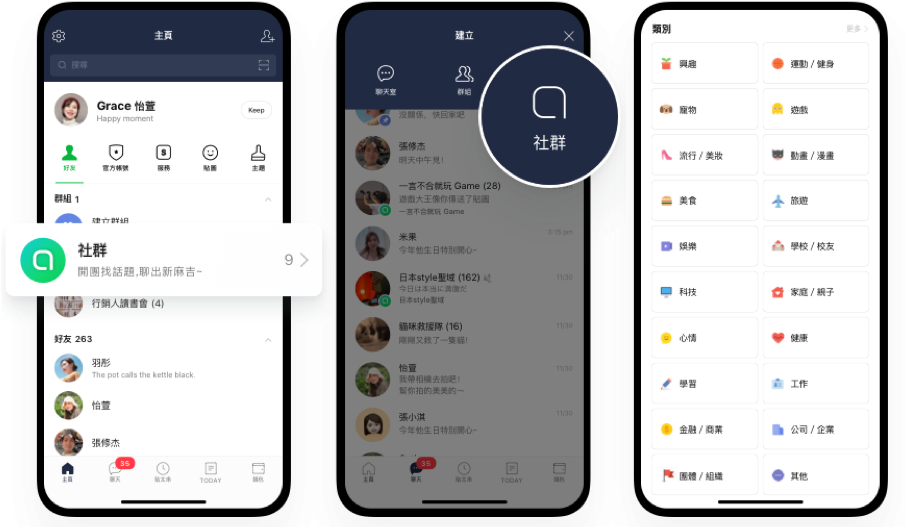 LINE 推出新社群服務，可設定管理員、支援 5,000 人群聊、5/13 開始試營運 | T客邦