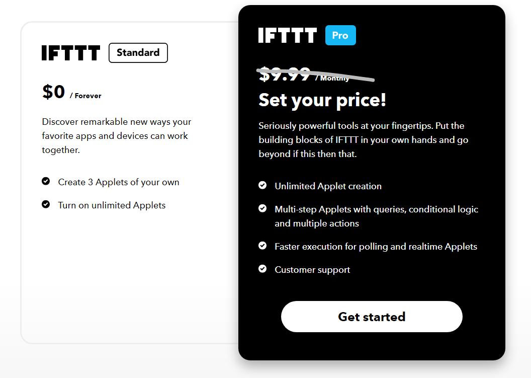 IFTTT 推出個人版收費方案，免費使用者權益大縮水 | T客邦