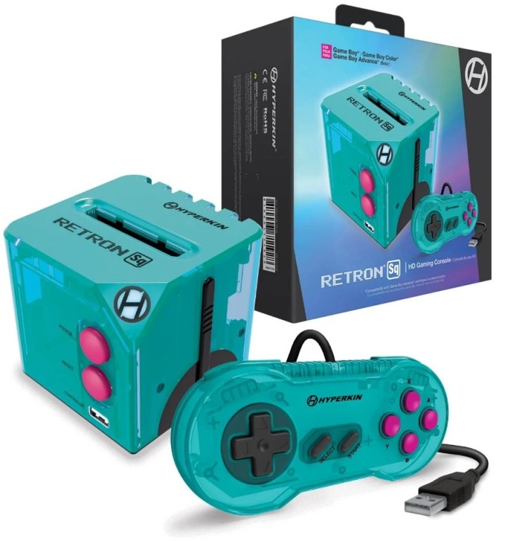 Hyperkin推出相容GB、GBA的RetroN Sq互換主機，還有×音配色！ | T客邦