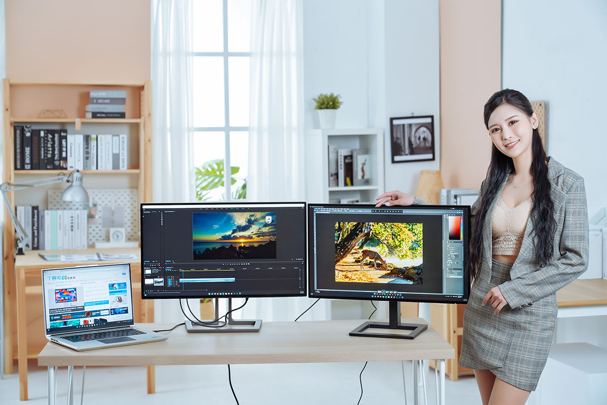 Philips 27B1U7903 ：全球首款同時搭載 Thunderbolt 4 並具備 Display HDR1400 認證旗艦 Mini ...