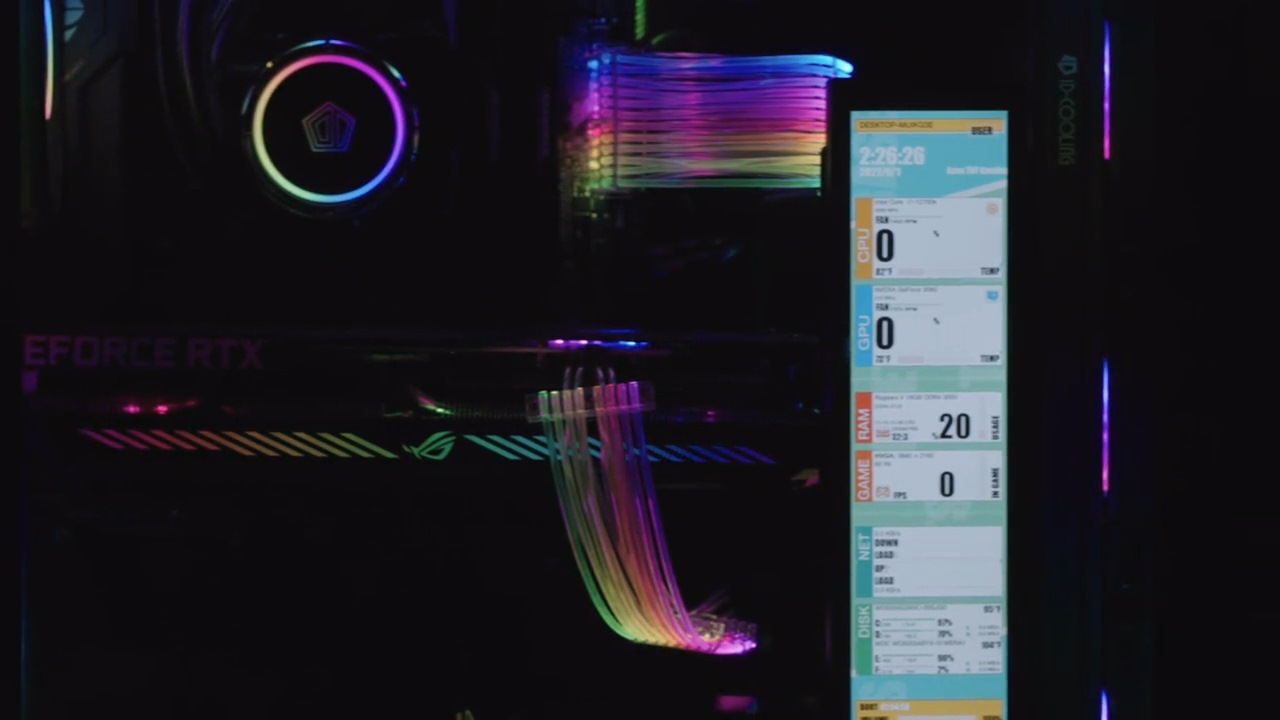 MScreen超寬迷你副螢幕，還可塞到機殼內當儀表板 | T客邦