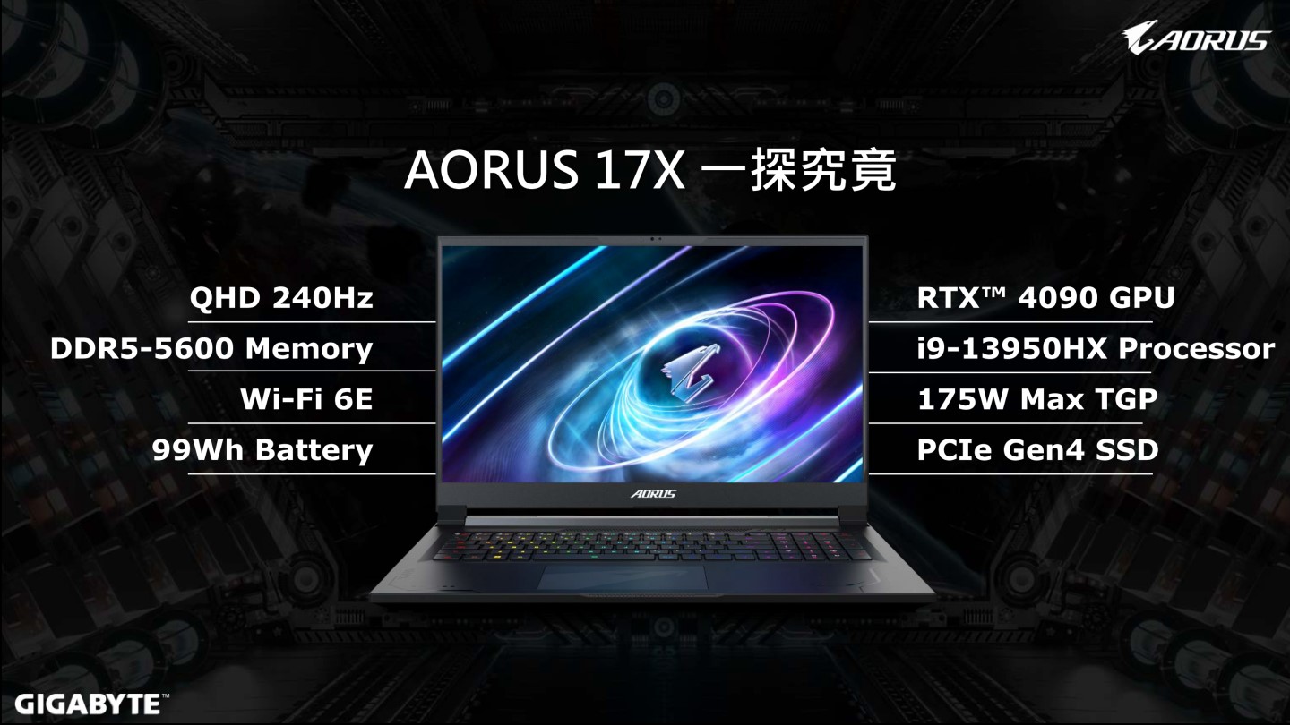 GIGABYTE發表多款最新第13代Intel Core i搭配NVIDIA GeFoece RTX 40電競、創作者筆電 | T客邦