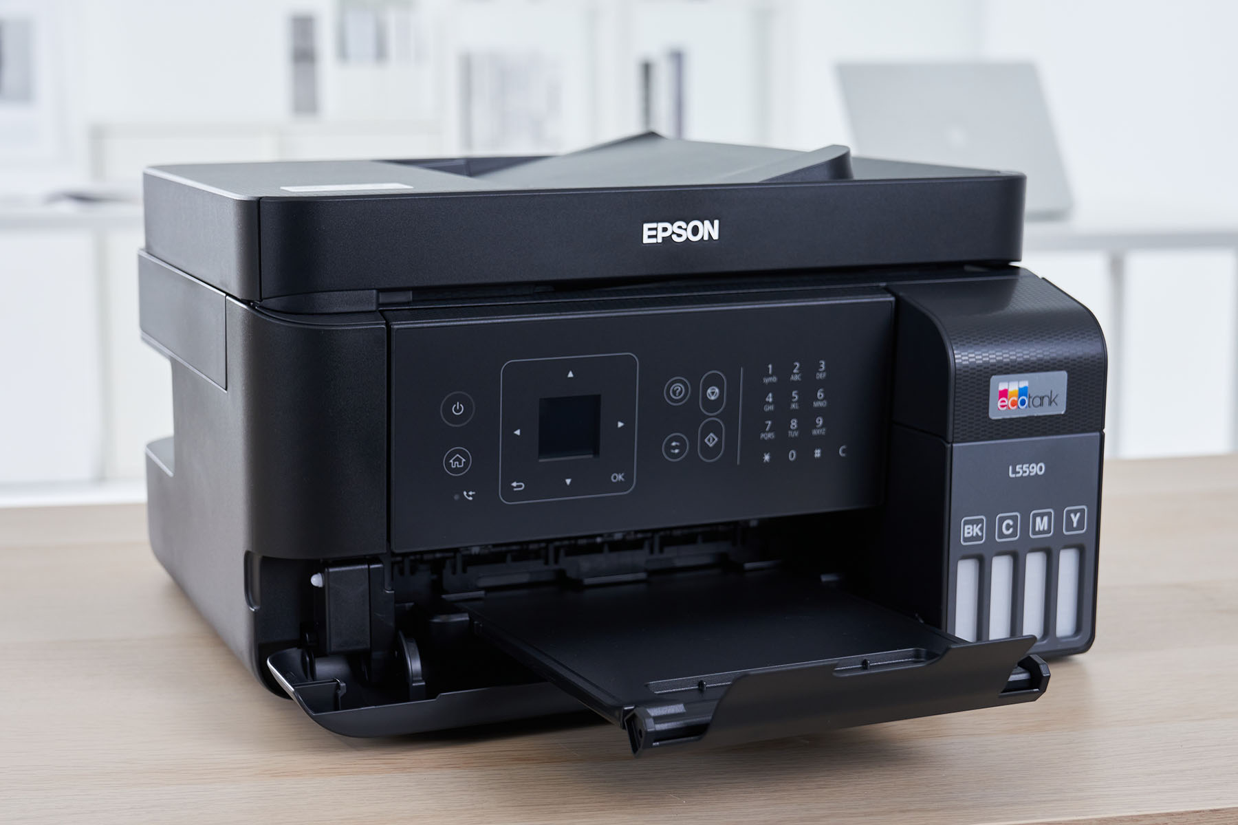 Epson L5590 高速雙網傳真智慧遙控連續供墨印表機評測： 高效精省，操作體驗更直覺，一機兼顧商務 SOHO 應用及家用需求！ | T客邦