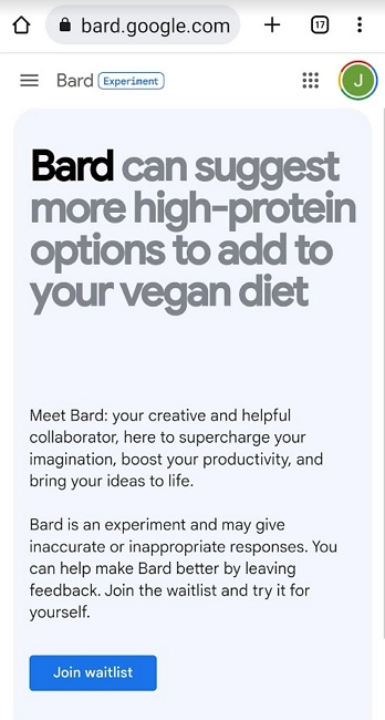 Google Bard 開放怎麼申請試用？教你五分鐘完成申請、加入等待清單 | T客邦