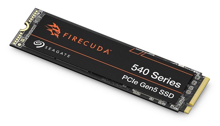 Seagate 推出 FireCuda 540 PCIe Gen5 NVMe SSD，讀取 / 寫入速度均達每秒 10,000 MB | T客邦