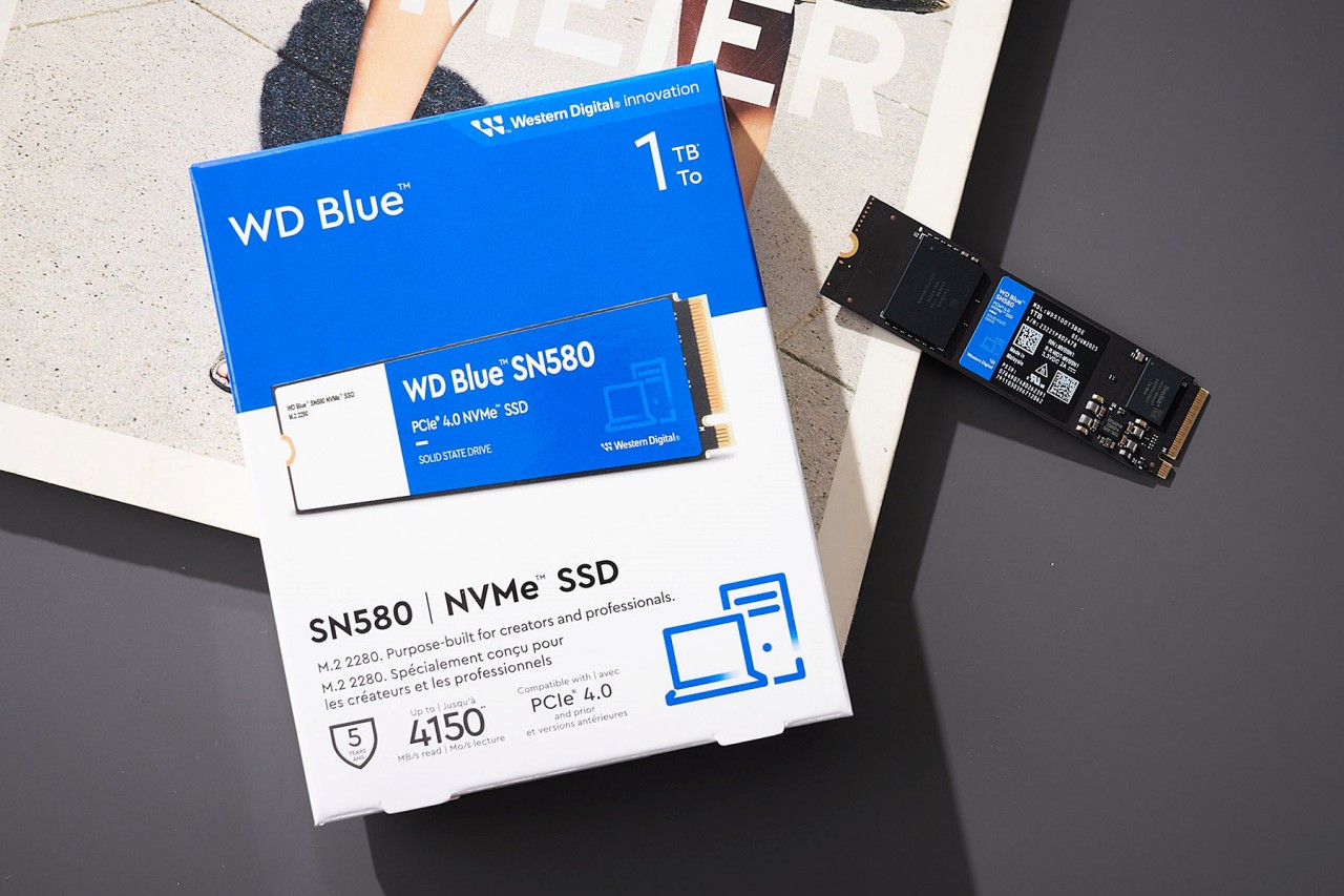 SSD 市場再添超值生力軍！WD Blue SN580 NVMe SSD 1TB 實際測試 | T客邦