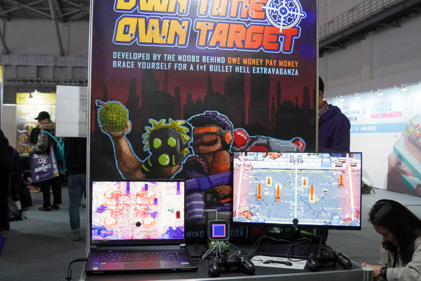 TpGS 2024：《Own Time Own Target》刺激1對1槍戰小品，致敬90年代大型電玩 | T客邦