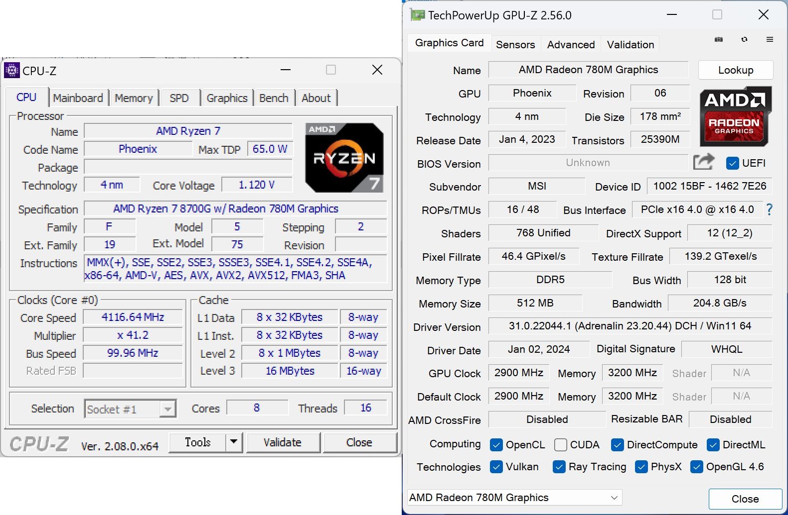 AMD Zen 4世代桌上型APU登場，Ryzen 7 8700G、Ryzen 5 8600G效能實測 | T客邦