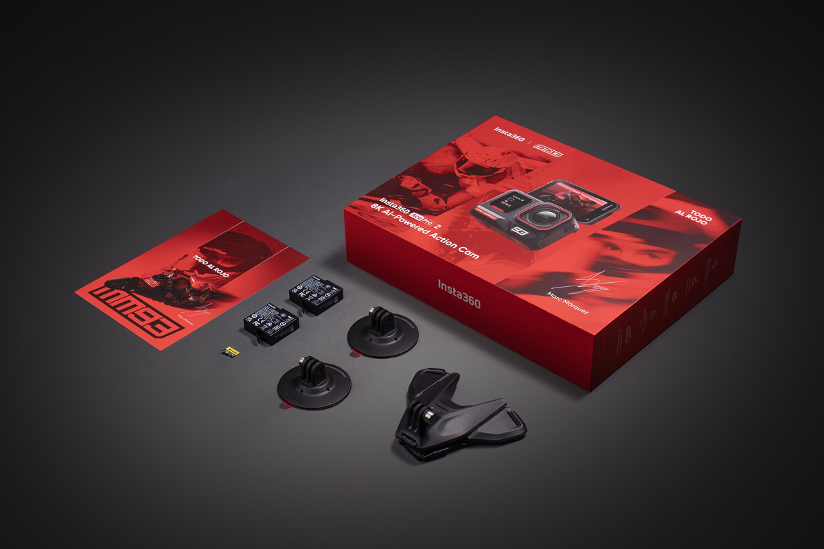 Insta360 攜手 MotoGP 傳奇賽車手 Marc Márquez 推出限量聯名 Ace Pro 2 MM93 | T客邦