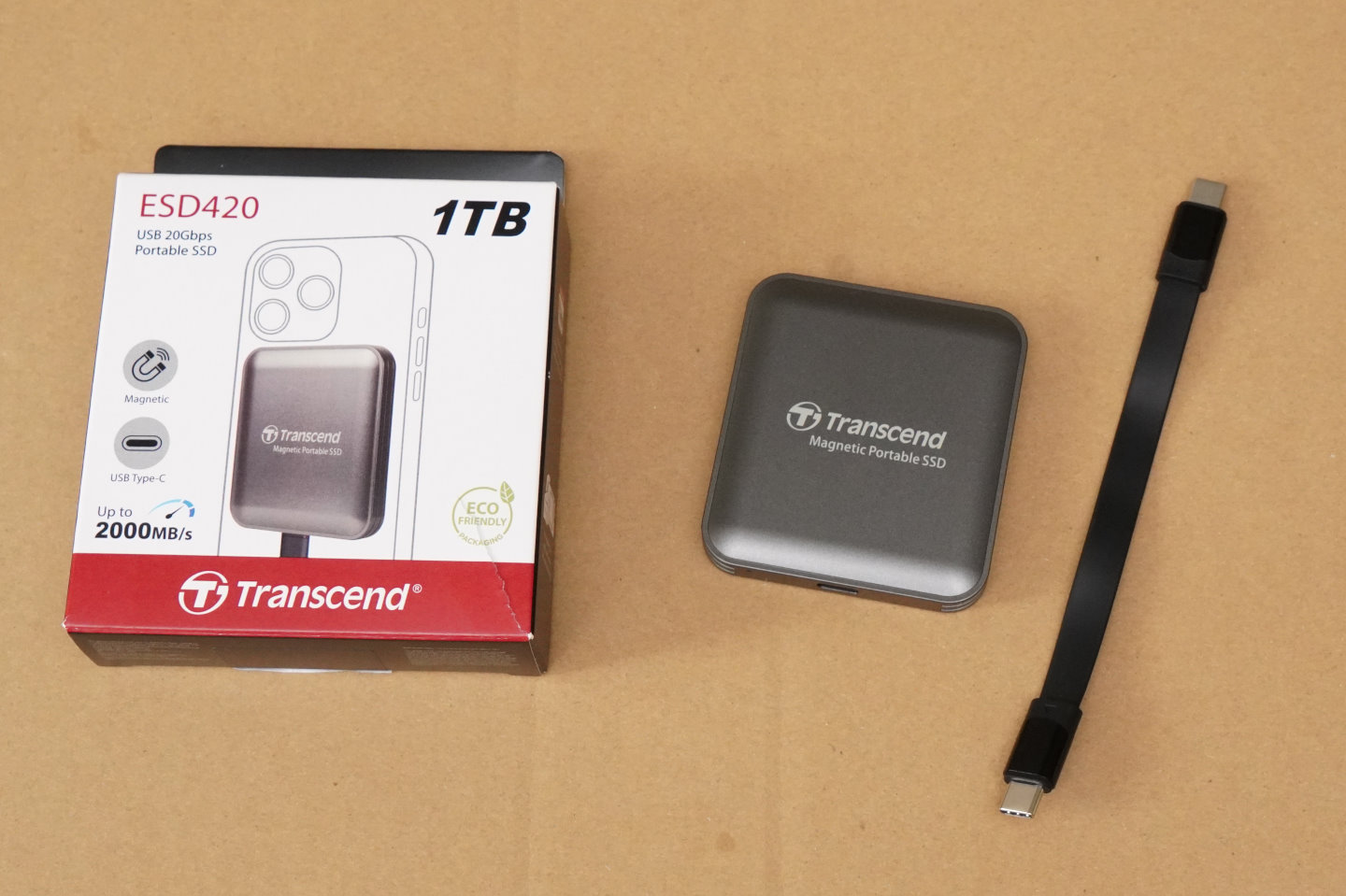 Transcend創見資訊ESD420行動固態硬碟效能實測，跑滿20Gbps超高速還支援iPhone 4K ProRes錄影 | T客邦