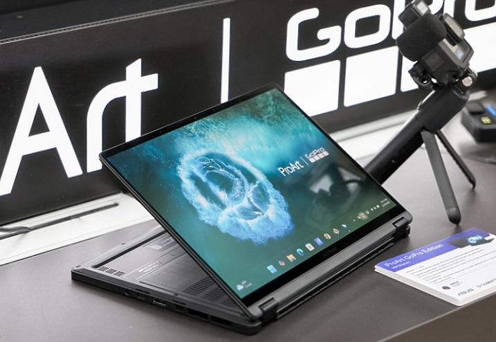 【CES 2026】Asus ProArt x GoPro 聯名筆電！搭載 128GB 記憶體、一鍵啟動 GoPro 工作流 | T客邦
